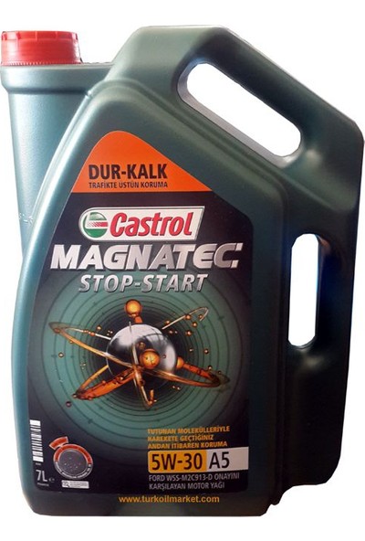 Castrol Magnatec Stop-Start 5W-30 A5 7 Litre Motor Yağı ( Üretim Yılı: 2021 ) Castrol Magnatec Stop-Start 5W-30 A5 7 Litre Motor Yağı ( Üretim Yılı: 2021 )