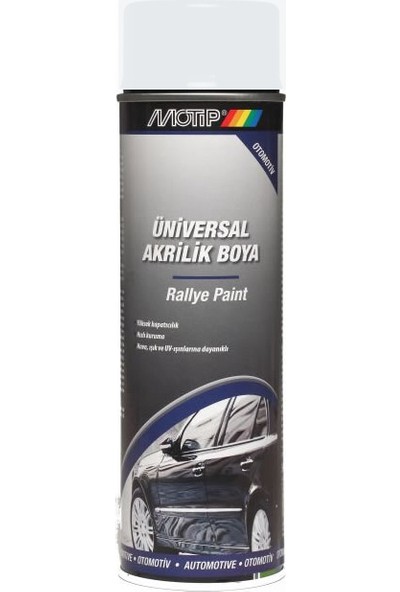Motip Universal Akrilik Jant Boyası Gümüş Gri - 500 ml