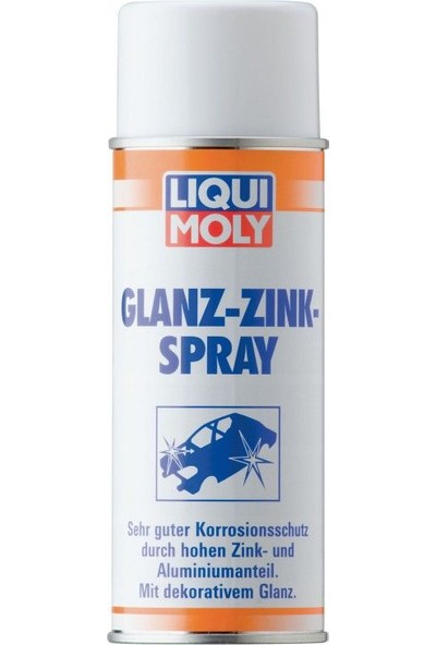Liqui Moly Parlak Çinko Galvaniz Sprey - 400 ml