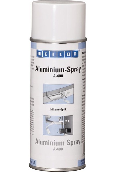 Weicon Alüminyum Sprey A 400 Parlak - 400 ml