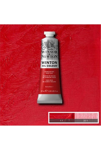 Winsor Newton Winton 37 Ml Yağlı Boya No 6 Cadmium Red Deep Hue Winsor Newton Winton 37 Ml Yağlı Boya No 6 Cadmium Red Deep Hue