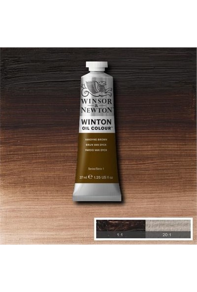 Winsor Newton Winton 37 Ml Yağlı Boya No 41 Vandyke Brown Winsor Newton Winton 37 Ml Yağlı Boya No 41 Vandyke Brown