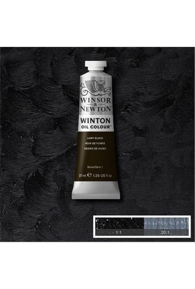 Winsor Newton Winton 37 Ml Yağlı Boya No 25 Lamp Black Winsor Newton Winton 37 Ml Yağlı Boya No 25 Lamp Black