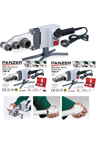 Sgs Cantali Sgs Pprc Pvc Boru Kaynak Makine Seti Panzer Sgs 348