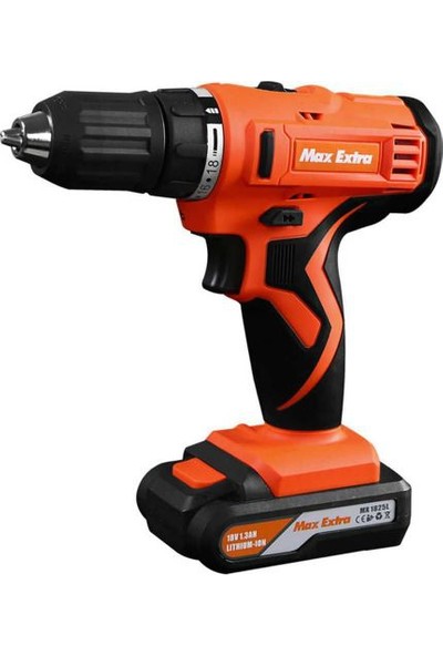 Max Extra Mx 1825L Akulu Matkap Lithium 18V 1.3 Amp Prefosyonel Max Extra Mx 1825L Akulu Matkap Lithium 18V 1.3 Amp Prefosyonel