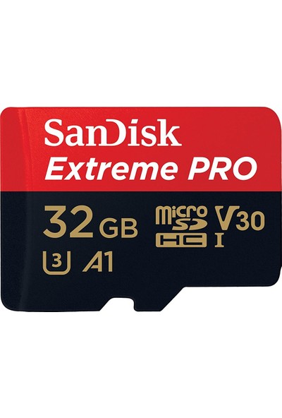 Sandisk Extreme Pro microSDHC 32GB + SD Adapter + Rescue Pro Deluxe 100MB/s A1 C10 SDSQXCG-032G-GN6MA Sandisk Extreme Pro microSDHC 32GB + SD Adapter + Rescue Pro Deluxe 100MB/s A1 C10 SDSQXCG-032G-GN6MA