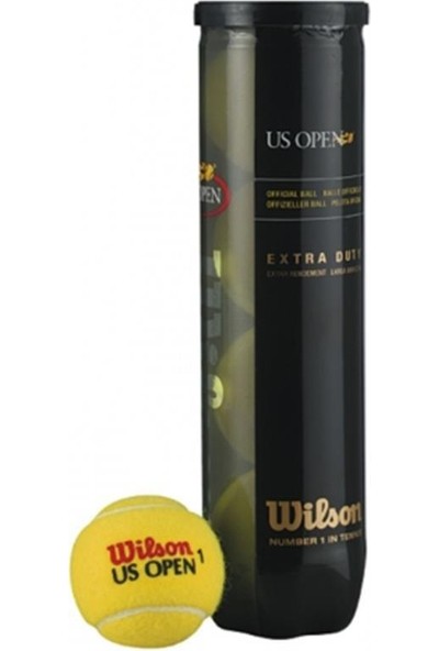 Wilson 116200 4 Lü Us Open Tenis Topu Wilson 116200 4 Lü Us Open Tenis Topu