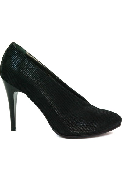 Akl Shoes Topuklu Parlak Deri Ayakkabı