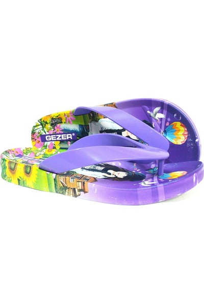 Gezer 8856 Mor Parmak Arası Deniz Plaj Kumsal Çocuk Terlik Gezer 8856 Mor Parmak Arası Deniz Plaj Kumsal Çocuk Terlik