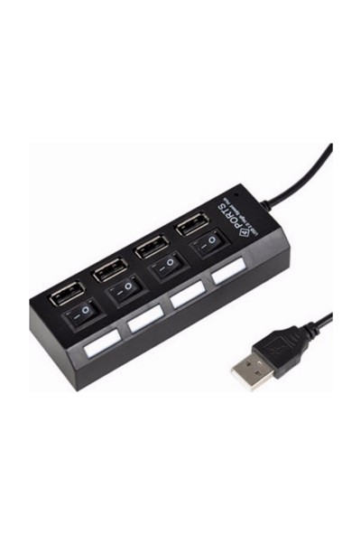 Ports On Off Anahtarlı 4 Usb Çıkışlı Usb Çoğaltıcı Ports On Off Anahtarlı 4 Usb Çıkışlı Usb Çoğaltıcı