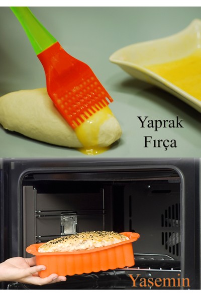 Soft Bowl Yasemin +Yaprak Fırça Set Soft Bowl Yasemin +Yaprak Fırça Set