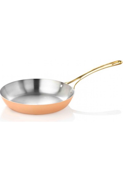 Altınbaşak Multi Metal Bakır Kızartma Tavası 20cm Altınbaşak Multi Metal Bakır Kızartma Tavası 20cm