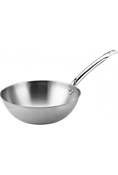 Altınbaşak Çelik Wok Tava 32 cm