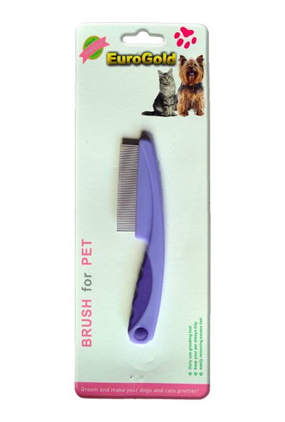 Eurogold Metal Uçlu Pire Tarağı İnce 15 cm Eurogold Metal Uçlu Pire Tarağı İnce 15 cm