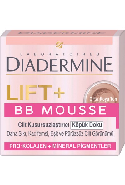 Diadermine Lift+BB Mousse Orta Ton 50 ml Diadermine Lift+BB Mousse Orta Ton 50 ml
