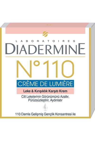 Diadermine No110 Leke&Kırışıklık Karşıtı Gündüz Kremi 50 ml