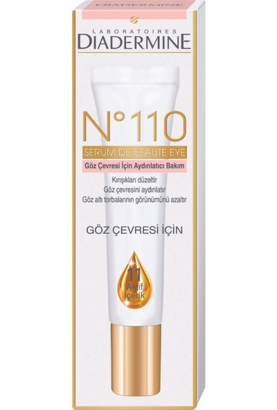 Diadermine No110 Göz Çevresi Aydınlatıcı Serum 15 ml