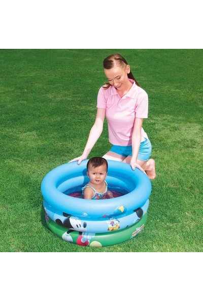 Disney Mickey Mouse Clubhouse Baby Pool 70 Cm / Bestway 91018 Bebekler İçin Mickey Mouse Şişme Havuz 70 Cm X 30 Cm Disney Mickey Mouse Clubhouse Baby Pool 70 Cm / Bestway 91018 Bebekler İçin Mickey Mouse Şişme Havuz 70 Cm X 30 Cm