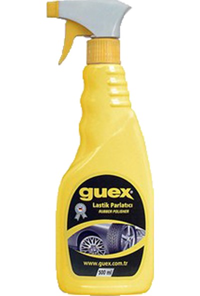 Guex Simsiyah Lastik Parlatıcı ve Temizleyici Sprey 500 ml Guex Simsiyah Lastik Parlatıcı ve Temizleyici Sprey 500 ml