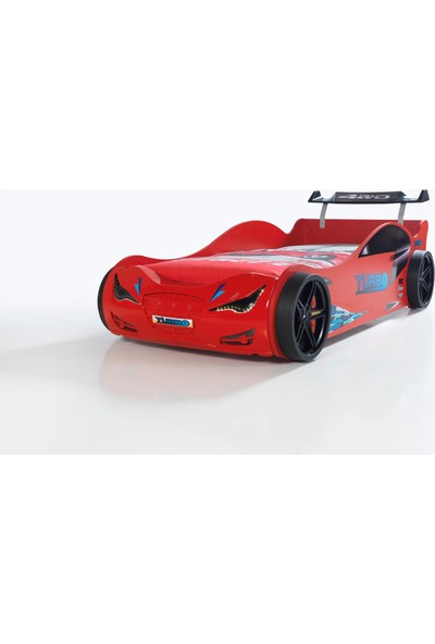 Arabalı Yatak Eco Kırmızı