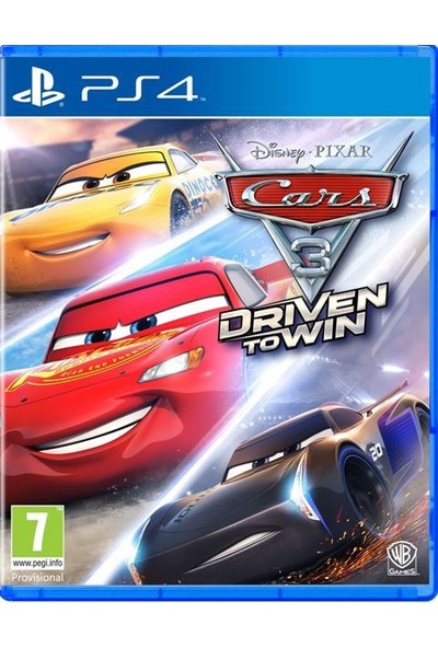 Cars 3: Driven to Win PS4 Oyun Cars 3: Driven to Win PS4 Oyun