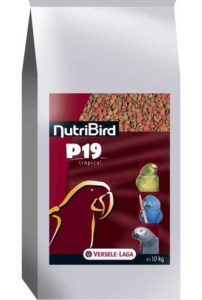 Versele-LagaNutrıbırd P19 Tropıcal 10Kg Versele-LagaNutrıbırd P19 Tropıcal 10Kg