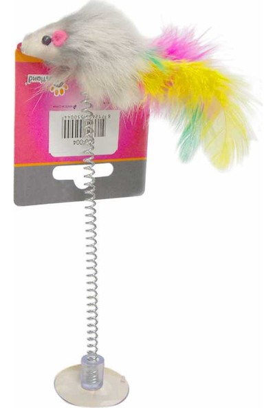 Eastland Vantuzlu Ve Yaylı Fare Kedı Oyuncak 7.5Cm Eastland Vantuzlu Ve Yaylı Fare Kedı Oyuncak 7.5Cm