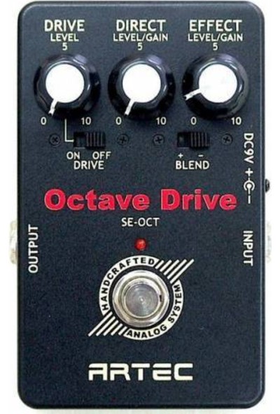 Artec Se-Oct Efekt Pedal Octave Drıve Artec Se-Oct Efekt Pedal Octave Drıve