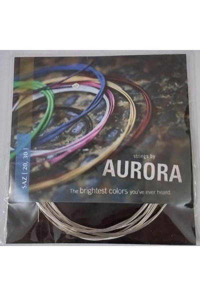 Aurora Beyaz Saz Teli 0,20 Uzun Sap Bağlama Aurora Beyaz Saz Teli 0,20 Uzun Sap Bağlama