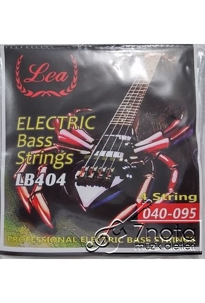 Lea Lb-404 4 Telli Bas Gitar Teli 40-95 Lea Lb-404 4 Telli Bas Gitar Teli 40-95