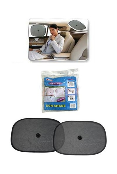 Nettedarikcisi Oto Güneşlik Yan Cam Perde Vantuzlu Siyah 2li Nettedarikcisi Oto Güneşlik Yan Cam Perde Vantuzlu Siyah 2li