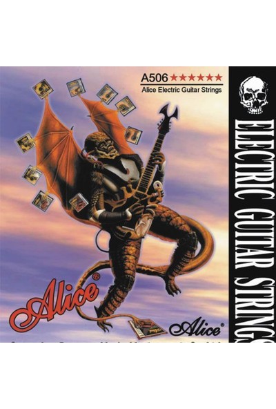 Alice A-506Sl Elektro Gitar Teli - Light