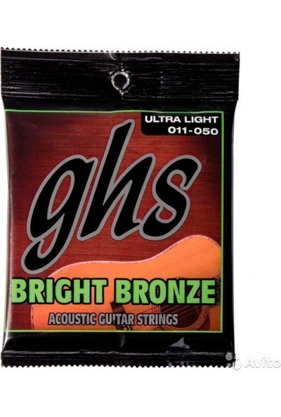 Ghs Strings Ccbb20 Contact Core 11-50 Light - Akustik Gitar Teli Ghs Strings Ccbb20 Contact Core 11-50 Light - Akustik Gitar Teli