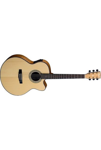 Cort Cj7X Lvb Elektro Akustik Gitar + Kılıf Cort Cj7X Lvb Elektro Akustik Gitar + Kılıf