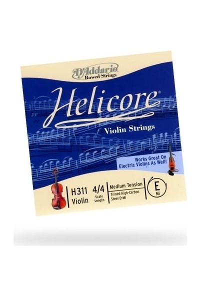 Daddarıo H311 Keman Tel Helicore Keman E Mi Med
