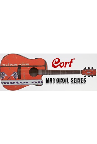 Cort Motor Oıl 2 Bks Elektro Akustik Gitar Cort Motor Oıl 2 Bks Elektro Akustik Gitar
