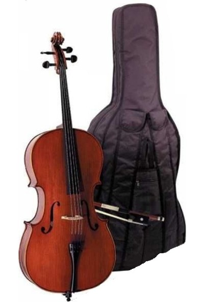 Valencia Ce160F12 Cello +Kılıf+Yay .1/2 Sunburst