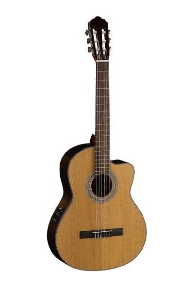 Cort AC250CFNAT Fishman EQ Elektro Klasik Cutaway Gitar Cort AC250CFNAT Fishman EQ Elektro Klasik Cutaway Gitar