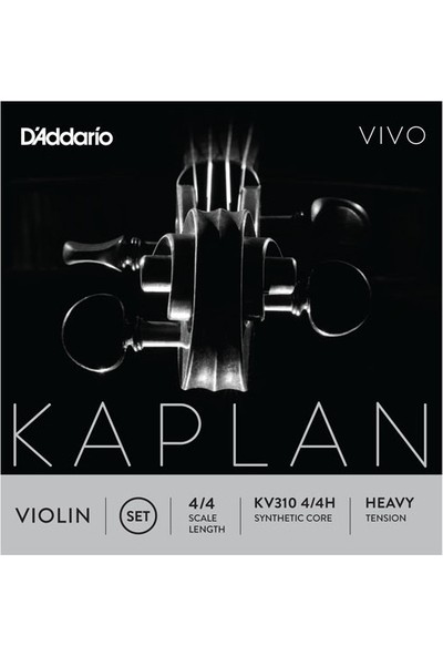 Daddarıo Kv310H Keman Teli Kaplan Vıvo Vıolın Set 4/4 Hvy Daddarıo Kv310H Keman Teli Kaplan Vıvo Vıolın Set 4/4 Hvy
