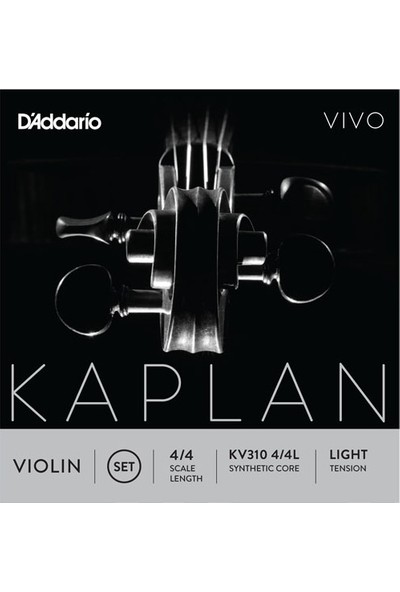 Daddarıo Kv310L Keman Teli Kaplan Vıvo Vıolın Set 4/4 Lgt Daddarıo Kv310L Keman Teli Kaplan Vıvo Vıolın Set 4/4 Lgt