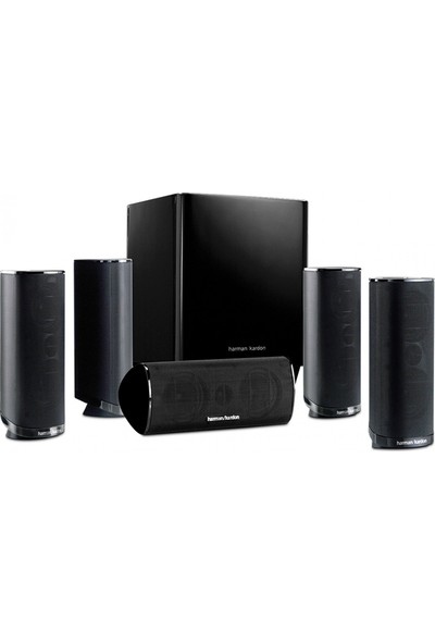 Harman Kardon HKTS16BQ Ev Sineması 5.1 Hoparlör Takımı Siyah Harman Kardon HKTS16BQ Ev Sineması 5.1 Hoparlör Takımı Siyah