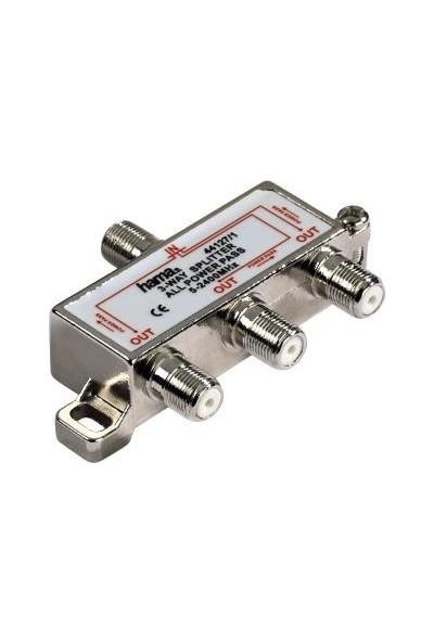 Hama Uydu Giriş Dağıtıcı 3'Lü