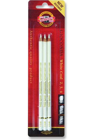 Koh-İ Noor Gioconda Beyaz Kömür Kalem