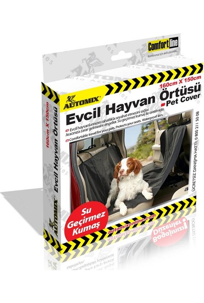 AUTOMİX Evcil Hayvan Örtüsü 160 cm x 150 cm 39629