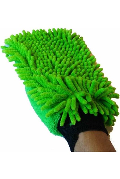 Mikrofiber Püsküllü Eldiven Bez Adet