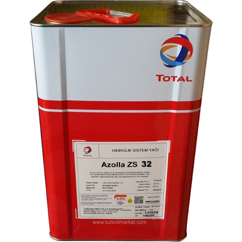 Total Azolla ZS 32 - 15 kg Hidrolik Yağ Fiyatı - Taksit Seçenekleri