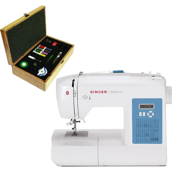 Singer 6160 Brilliance Dikiş Makinesi + Ahşap Dikiş Seti Fiyatı