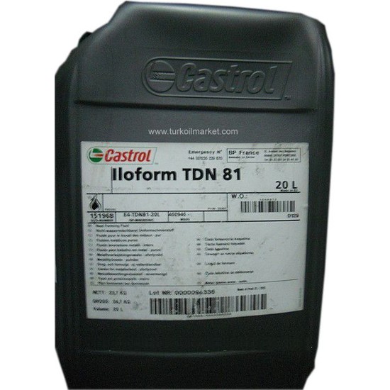 Castrol iloform TDN 81 - 20 L Fiyatı - Taksit Seçenekleri