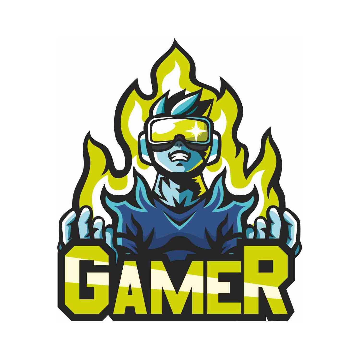 Sticker Atölyesi Gamer - Gaming - Esports Sticker - 29017 Fiyatı