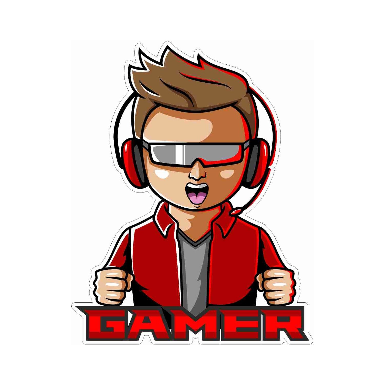 Sticker Atölyesi Gamer - Gaming - Esports Sticker - 29020 Fiyatı
